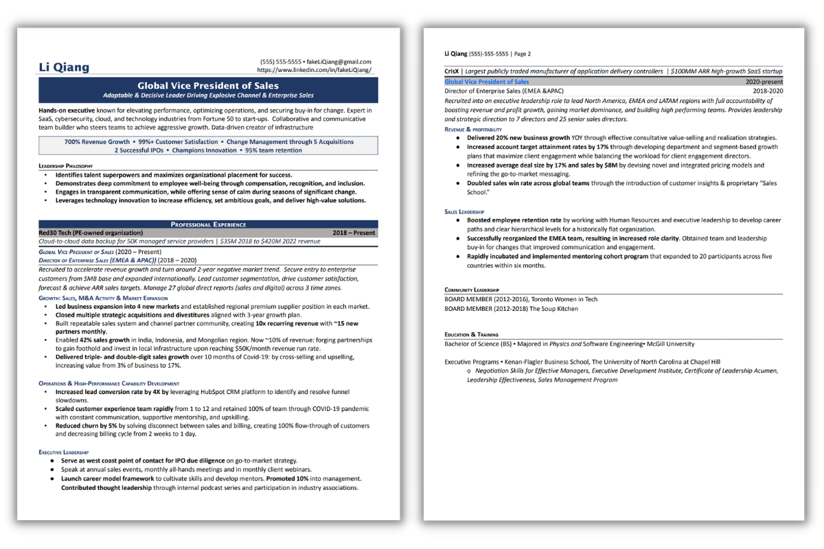 How Long Can My Executive Resume Be Are Two Or Three Pages In Length How Long Can My Executive Resume Be Are Two Or Three Pages In Length